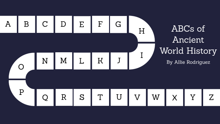 ABCs of Ancient History by Allie Rodriguez on Prezi