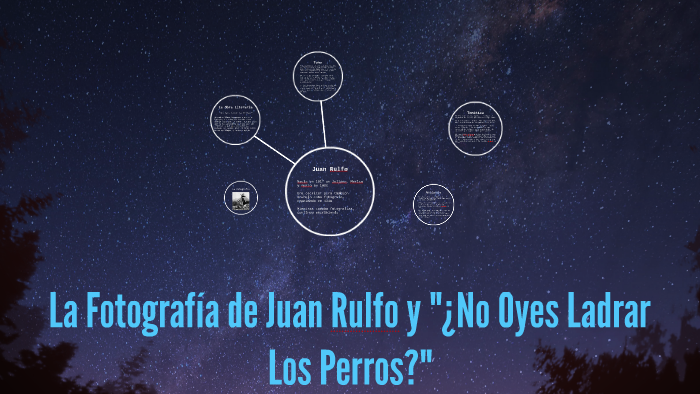 La Fotografía de Juan Rulfo y "No Oyes Ladrar Los Perros" by on Prezi