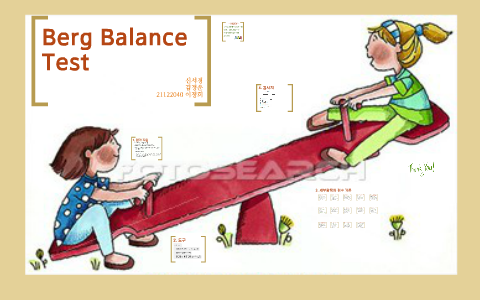 Berg balance scale by 정희 이 on Prezi