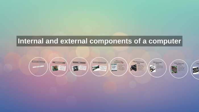Internal and external components of a computer by nayab zaman on Prezi