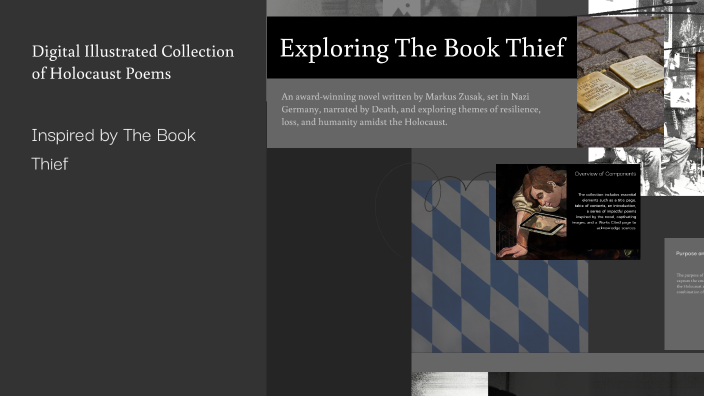 Digital Illustrated Collection of Holocaust Poems by Natalia Ortiz on Prezi