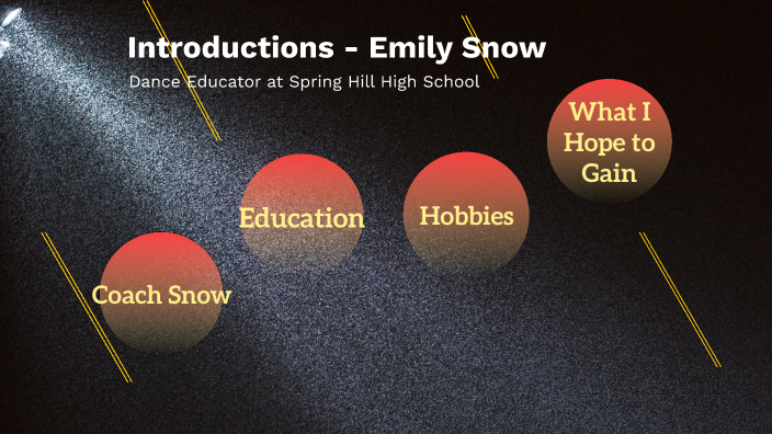 Introducing Emily Snow by Emily Snow on Prezi