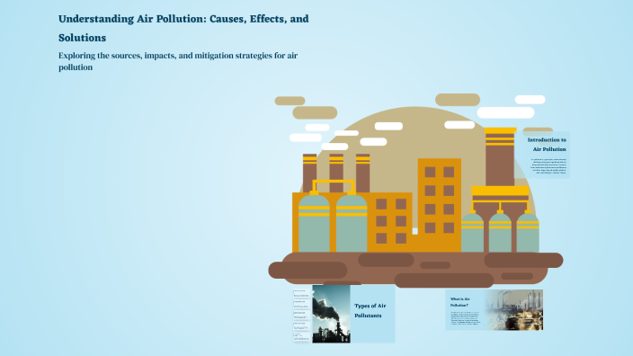 Understanding Air Pollution: Causes, Effects, and Solutions by Muhammad ...