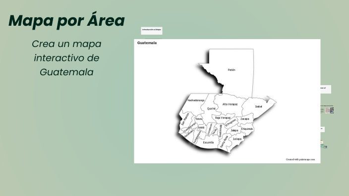 Mapa por Área by Katherine Michelle Montenegro Mazariegos on Prezi
