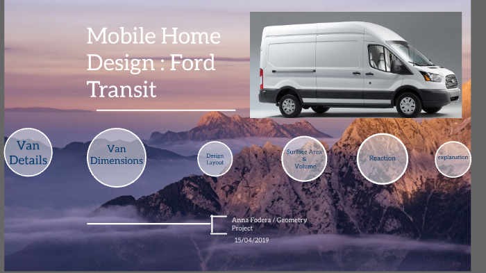 Ford Transit Mobile Home Design by Katie Fodera on Prezi