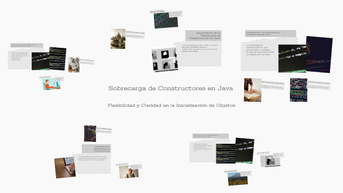 Sobrecarga de Constructores en Java by FIORE BIRGOLINI on Prezi