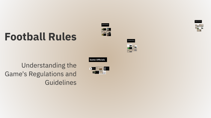 NFL Football Rules by Dustin Johnson on Prezi