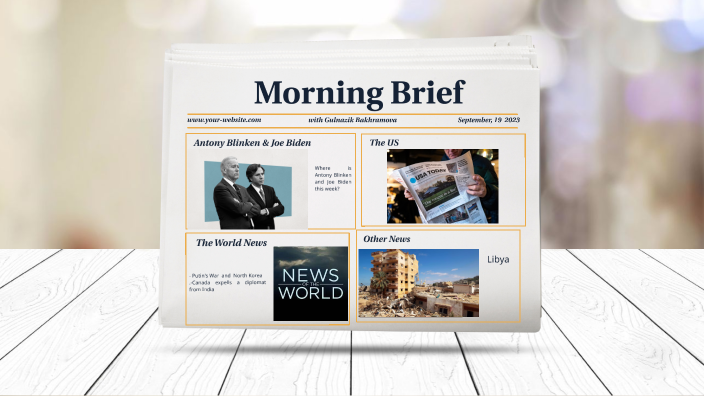Morning Brief (Intrn Relations) by Gulnazik Bakhramova on Prezi