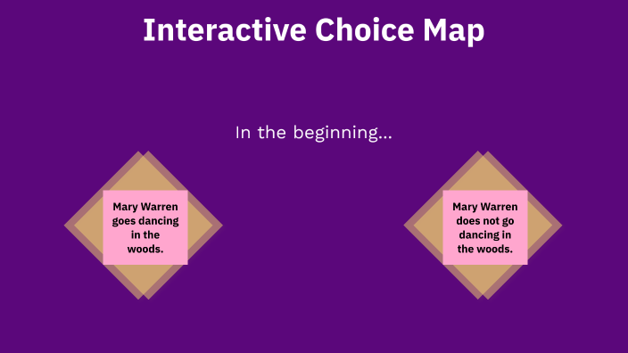 Interactive Choice Map by Alexis Kortright on Prezi