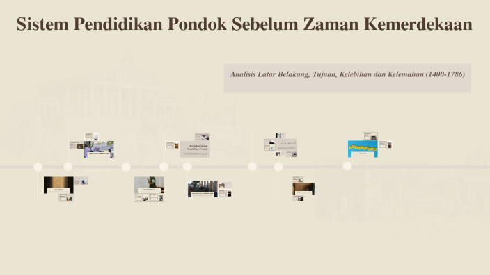Sistem Pendidikan Pondok Sebelum Zaman Kemerdekaan by raymond ting on Prezi