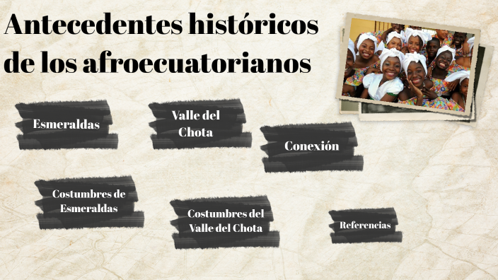 Antecedentes históricos de los afroecuatorianos en Ecuador by Lin ...