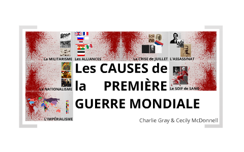Les causes de la Première Guerre mondiale by Charlie Gray on Prezi