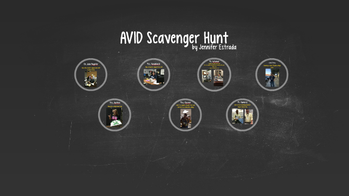 AVID Scavenger Hunt by Jennifer Estrada on Prezi