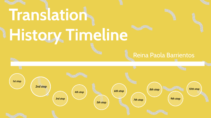 Translation History Timeline by Reina Paola Barrientos on Prezi