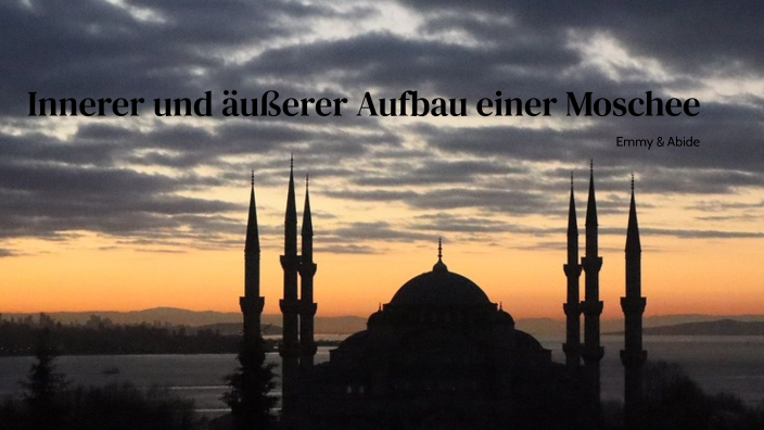 Aufbau Der Moschee