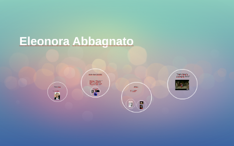 Eleonora Abbagnato by Isabel Karp on Prezi
