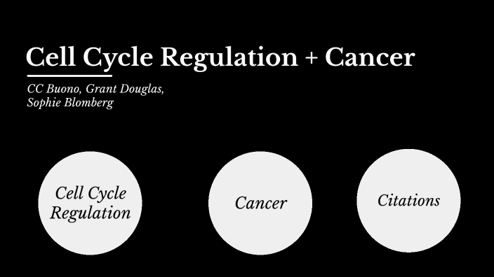 Cell Cycle regulation and Cancer by Grant Douglas on Prezi
