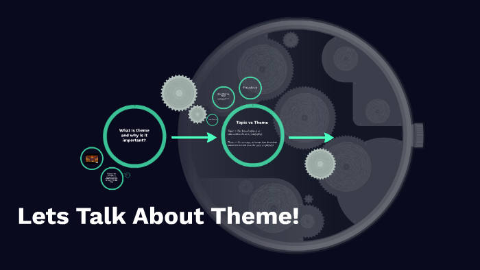 What is theme and why is it important? by on Prezi