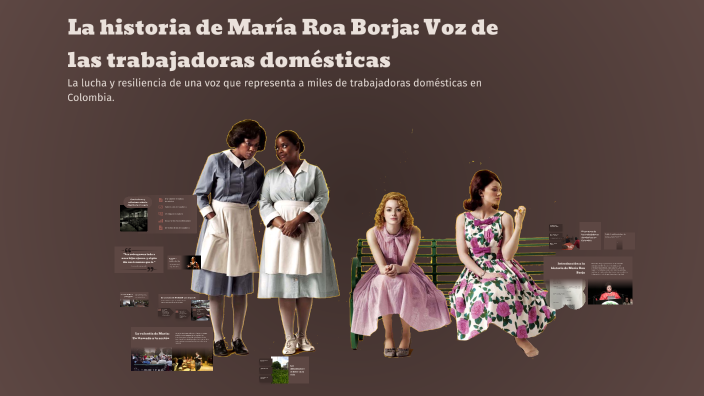La historia de María Roa Borja: Voz de las trabajadoras domésticas by ...