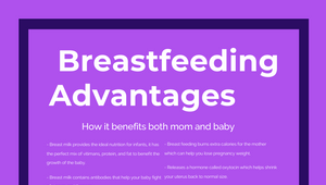 Breastfeeding Advantages by Mia Resendez on Prezi Design