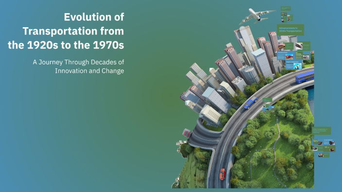 Evolution of Transportation from the 1920s to the 1970s by Connor ...