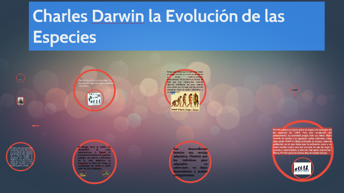 charles darwin y la evolucion de las especies by Arturo Arroyo on Prezi