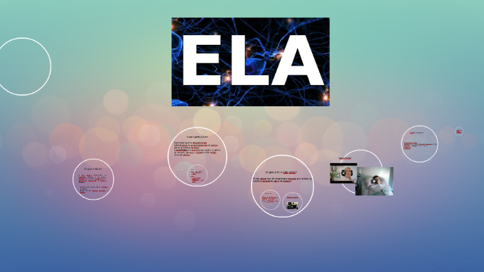 A Esclerose Lateral Amiotrófica (ELA) é uma doença degenerat by on Prezi