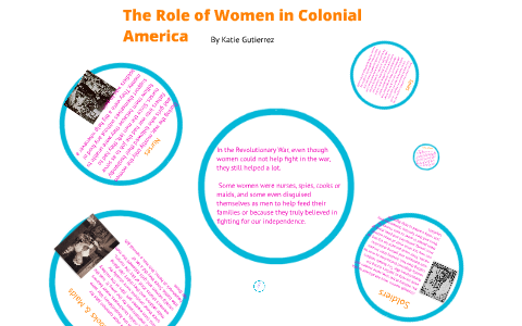 The Role of Women in Colonial America by Katie Gutierrez on Prezi