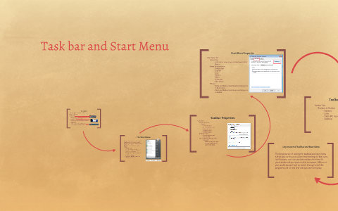 Task bar and Start Menu by on Prezi