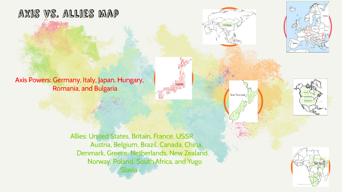 Axis Vs. Allies map by Akira Carlson on Prezi