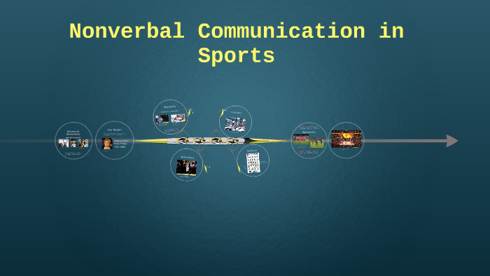 Nonverbal Communication in Sports by Roni Haines on Prezi