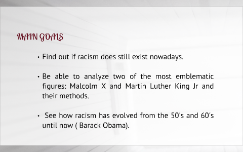 Racial Segregationism in the United States of America during the 50's ...