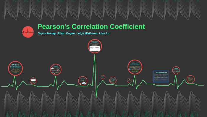 Pearson's Correlation Coefficient by on Prezi