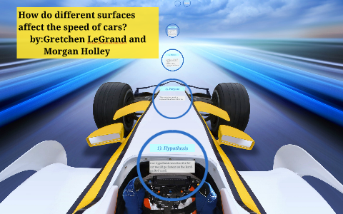 How do different surfaces affect the speed of cars? by Gretchen L on Prezi