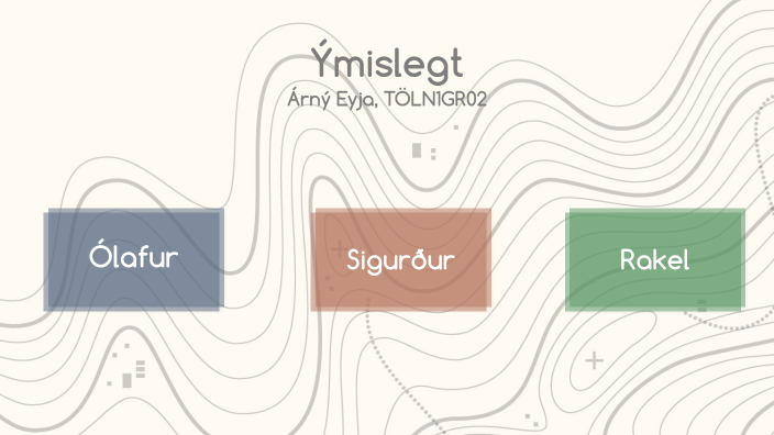 ýmislegt by arny eyja on Prezi