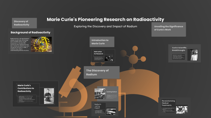 Marie Curie's Pioneering Research on Radioactivity by Irene Lopez on Prezi