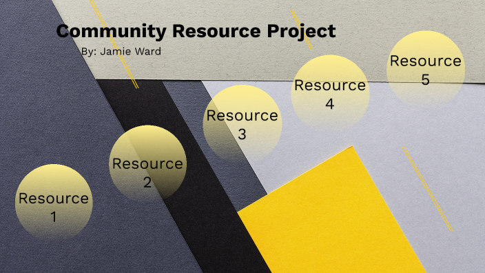 Community Resource Project by Jamie Ward on Prezi