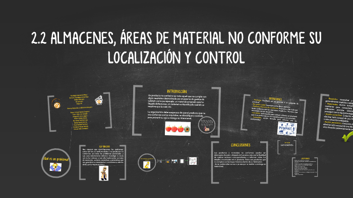 2.5 Almacenes, áreas de material no conforme su localización by Andrea ...