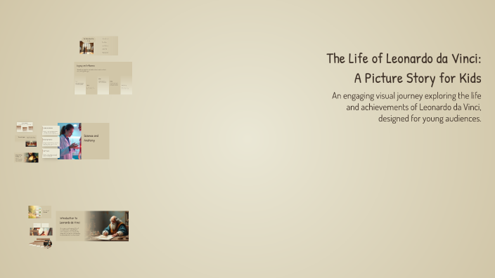 The Life of Leonardo da Vinci: A Picture Story for Kids by Stefi ...