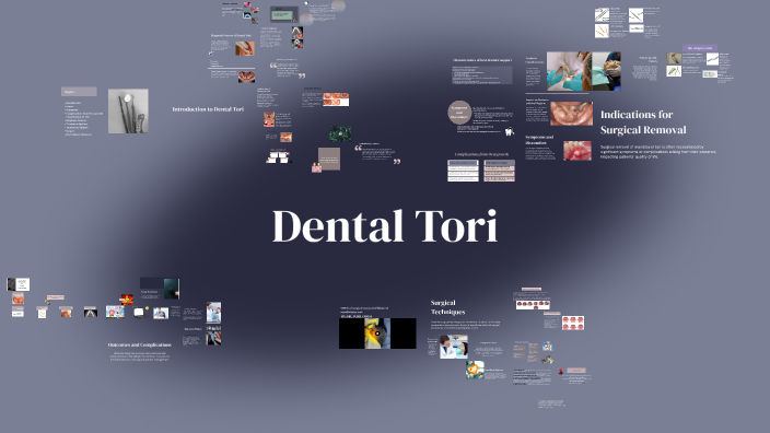Surgical Removal of Mandibular Tori by dina yasin on Prezi