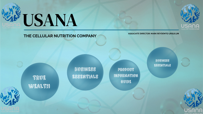 USANA THE CELLULAR NUTRITION COMPANY by Mark Reydemto Ursulum on Prezi