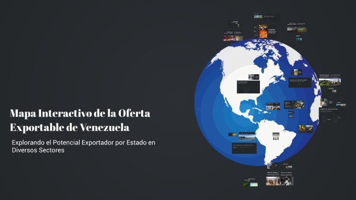 Mapa Interactivo de la Oferta Exportable de Venezuela by María Inés ...
