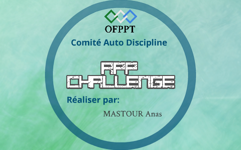 Présentation App Challenge by Anas Mastour on Prezi