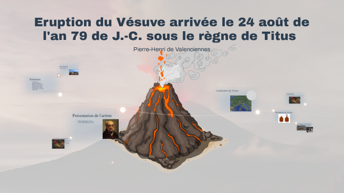 L'éruption du Vésuve et Pierre-Henri de Valenciennes by Emma Legname on ...