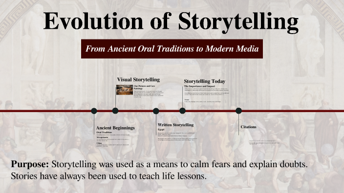 Evolution of Storytelling by Alexa Negrete on Prezi