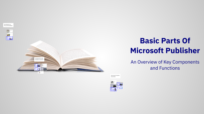 Basic Parts Of Microsoft Publisher by Como Jennifer on Prezi