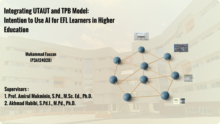 Integrating UTAUT and TPB Model: Intention to Use AI for EFL Learners ...