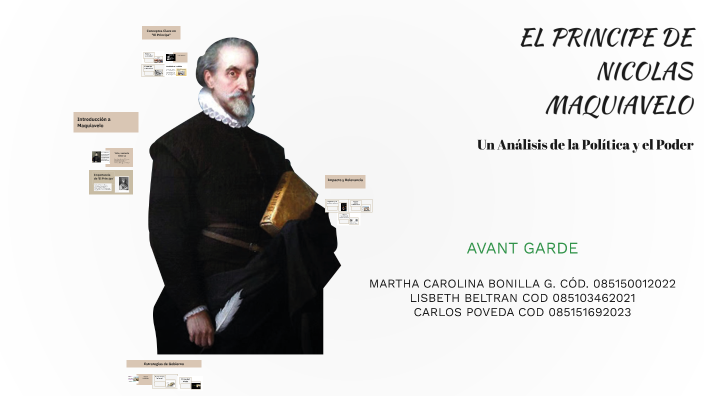 EL PRINCIPE DE NICOLAS MAQUIAVELO by CARLOS YAMITH POVEDA BUSTOS on Prezi