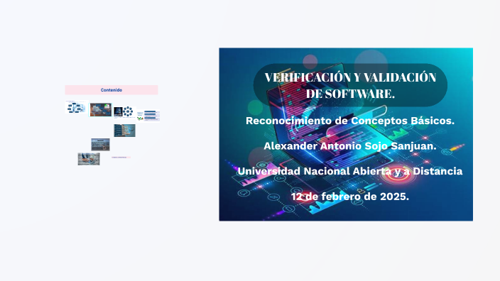Verificación y Validación de Software by Alexander Sojo on Prezi
