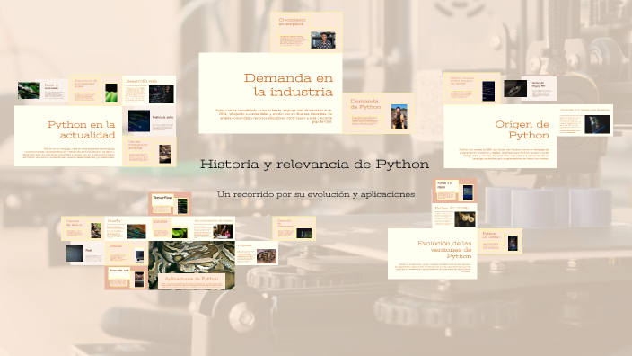 Historia y relevancia de Python by ricardo rios on Prezi
